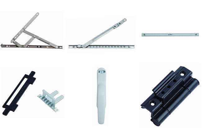 Custom Kitchen Casement Window Aluminum Horizontal Crank Out Windows