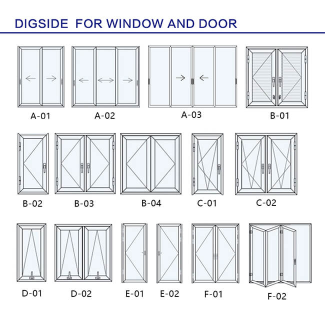 CE Aluminium Sliding Windows Triple Slider Window for Residential House
