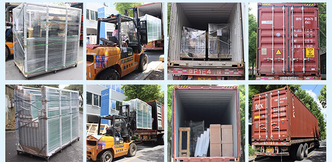 Frameless Aluminium Sliding Windows Custom Sliding Glass Reception ...