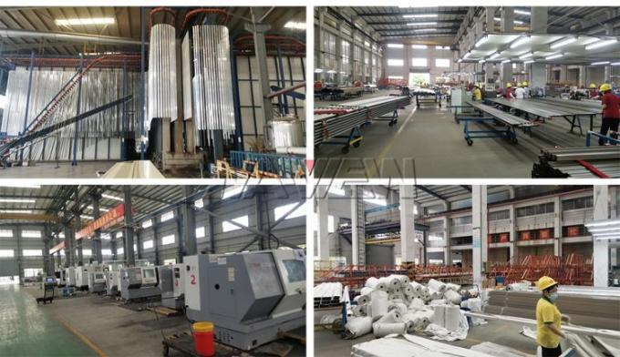 Aluminum Trailer Door Frame Extrusions Molding Trim