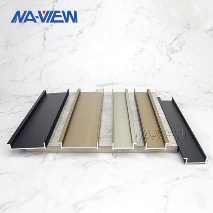 Black Ceramic Bullnose Metal Tile Edging Angle Corner Trim