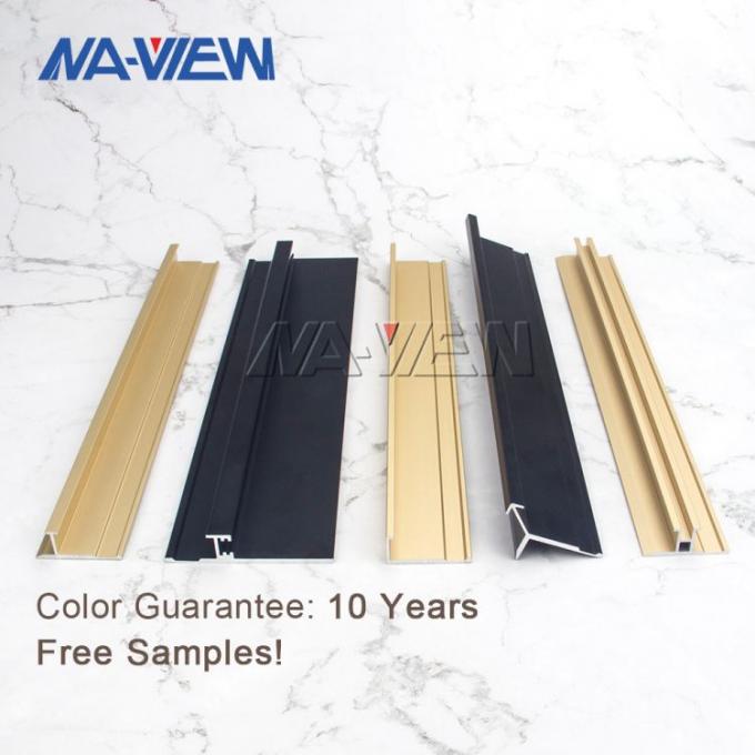 Black Ceramic Bullnose Metal Tile Edging Angle Corner Trim